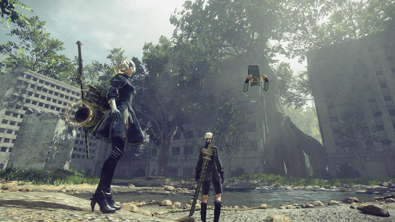NieR: Automata, nuovo trailer che mostra il crossover con Final Fantasy ...